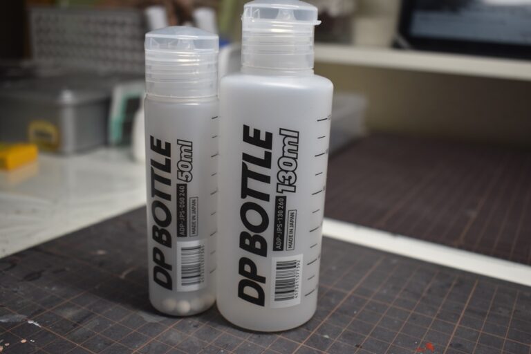 HIQパーツDPボトルはエアブラシ塗装が最高に楽になるスペアボトル！ | ホビーライン！
